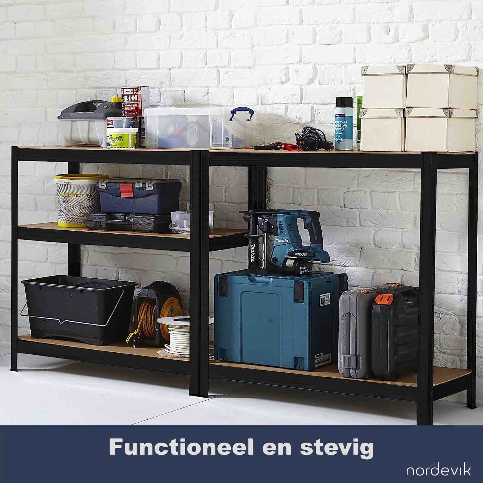 Metalen stellingkast zwart kopen? | A-kwaliteit & lage prijs